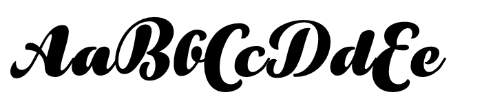 Super [Mario] Script 3 Font