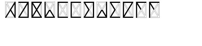 DJB ROOM MOTHER script Font