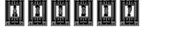 Mayan Square Font - free fonts