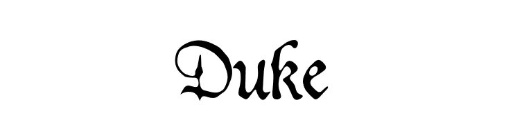 Dukeplus Font