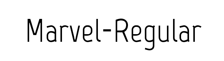 Marvel Font Download